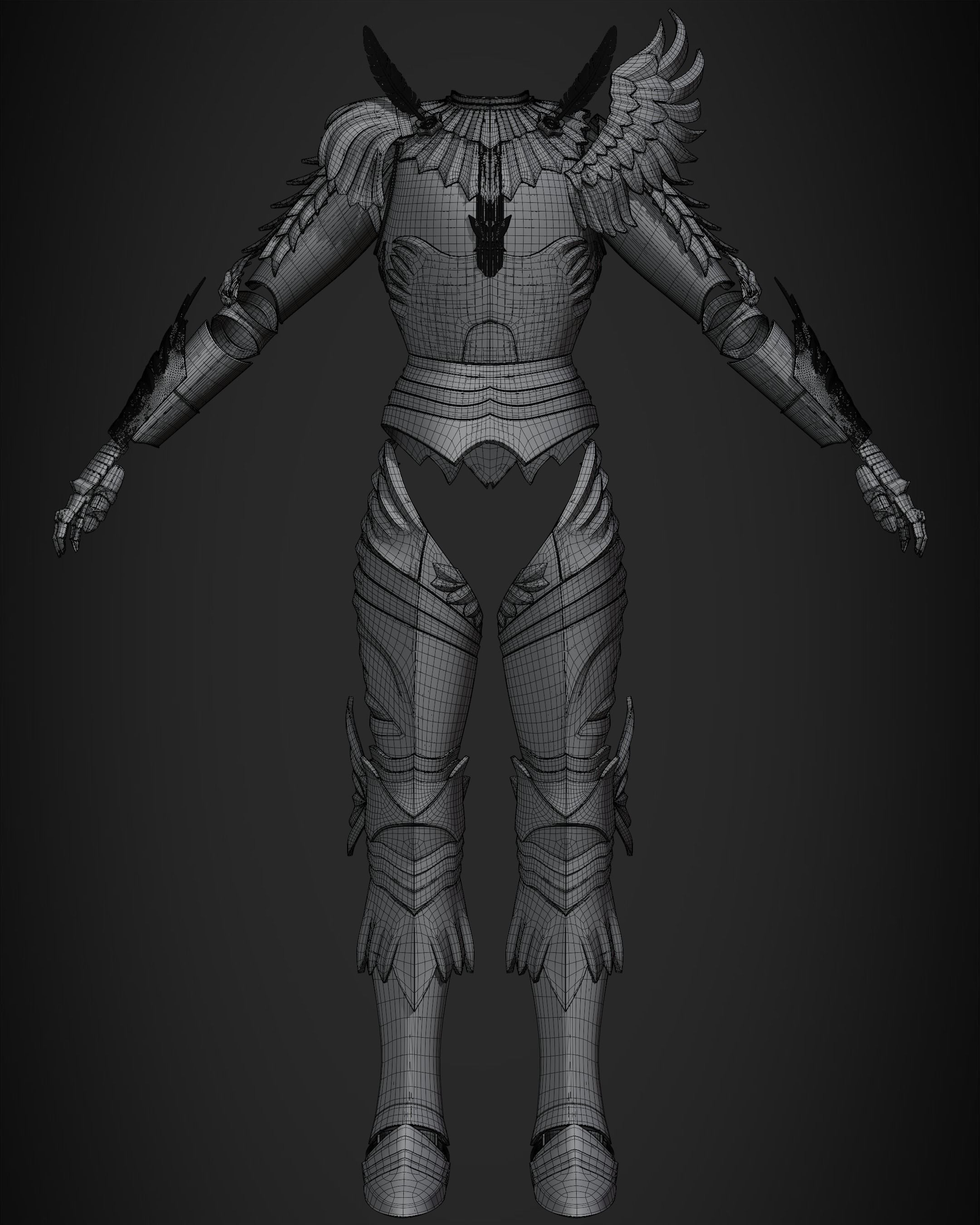 Berserk Griffith Armor for Cosplay 3D model 3D printable | CGTrader