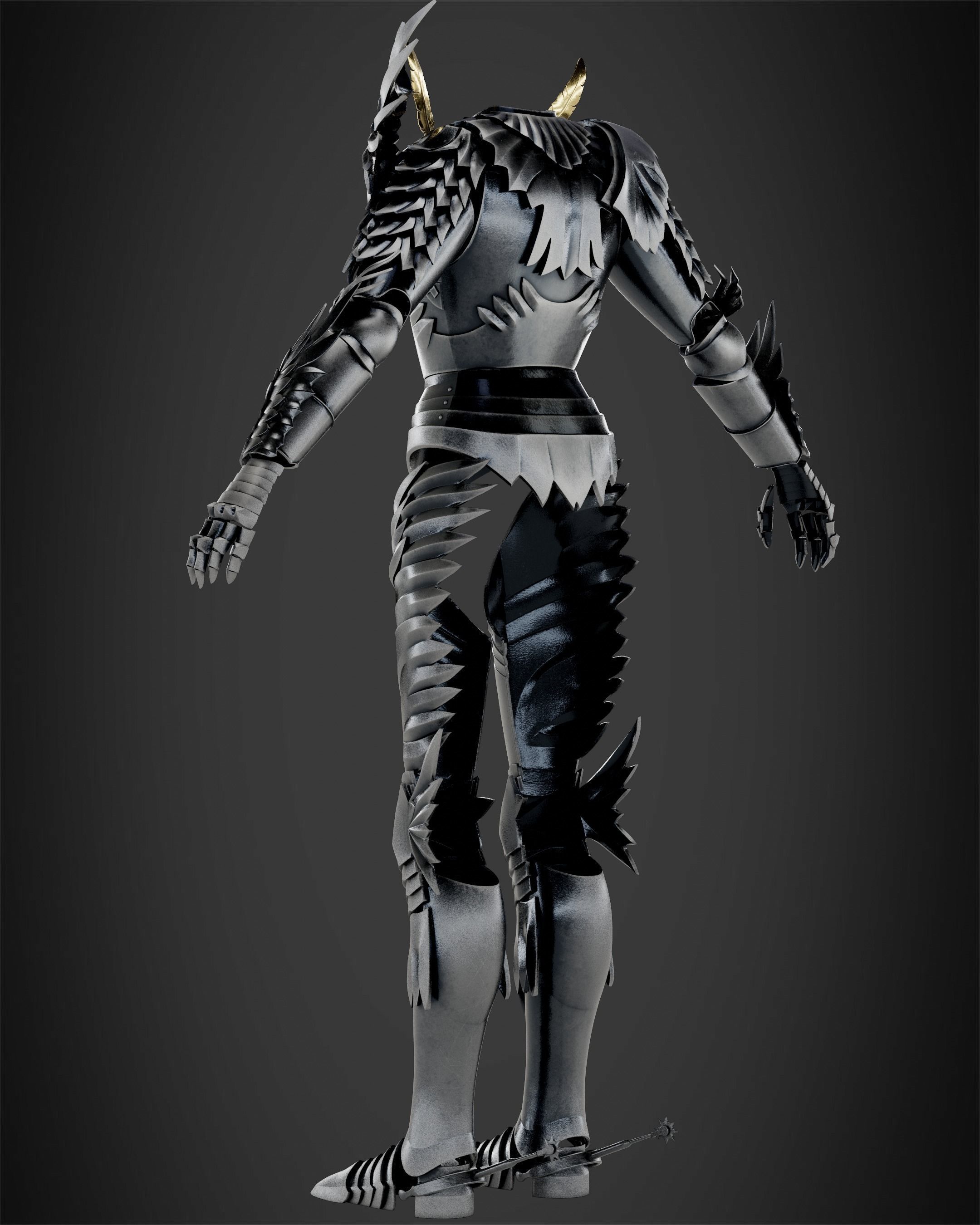 Berserk Griffith Armor for Cosplay 3D model 3D printable | CGTrader