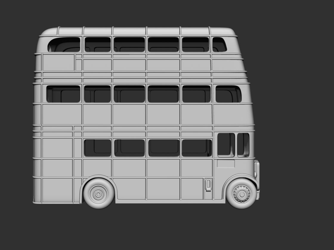 Harr Potter Knight BUs 3d digital download 3D model 3D printable | CGTrader