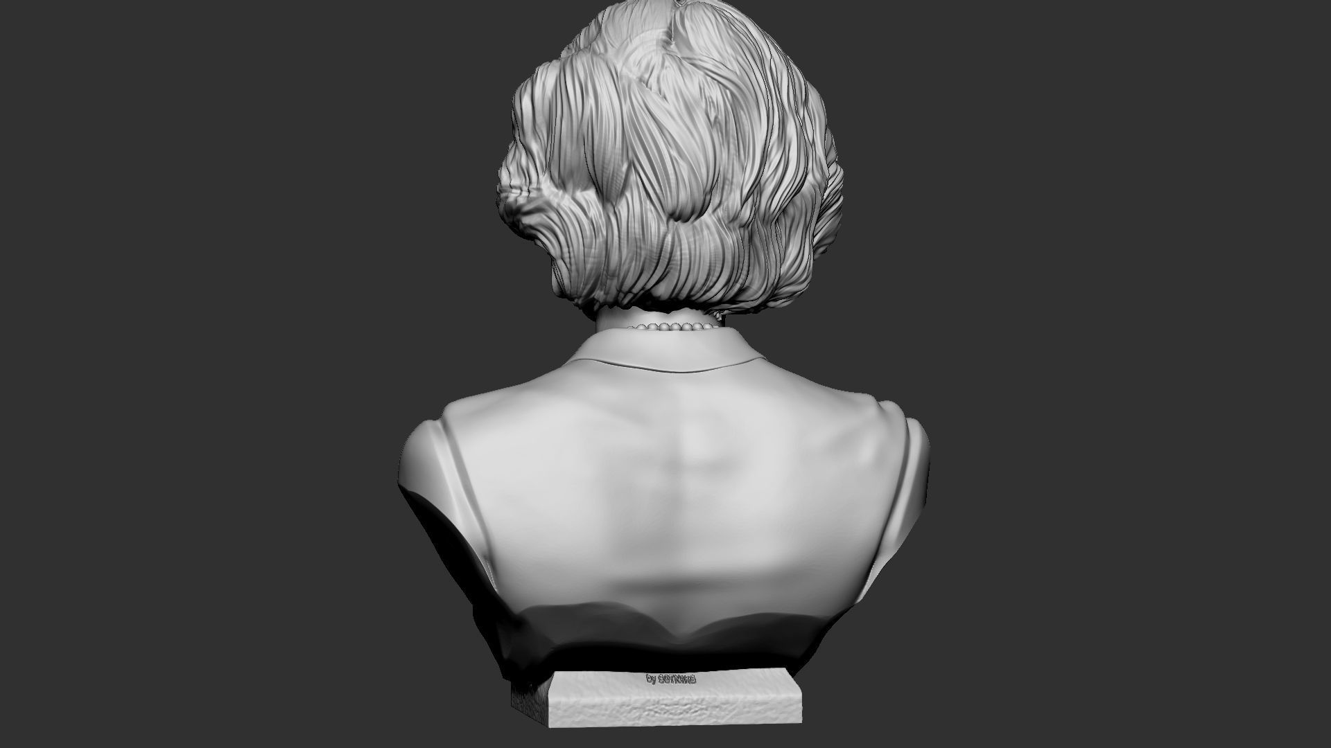 Margaret Thatcher 3D model 3D printable | CGTrader