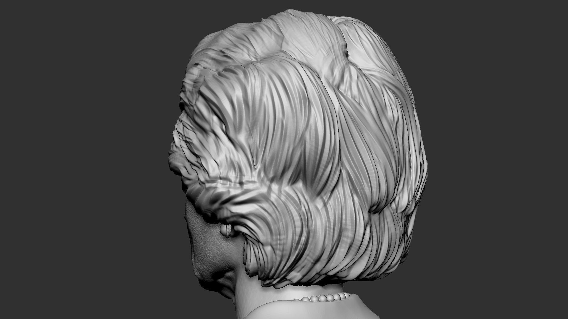 Margaret Thatcher 3D model 3D printable | CGTrader
