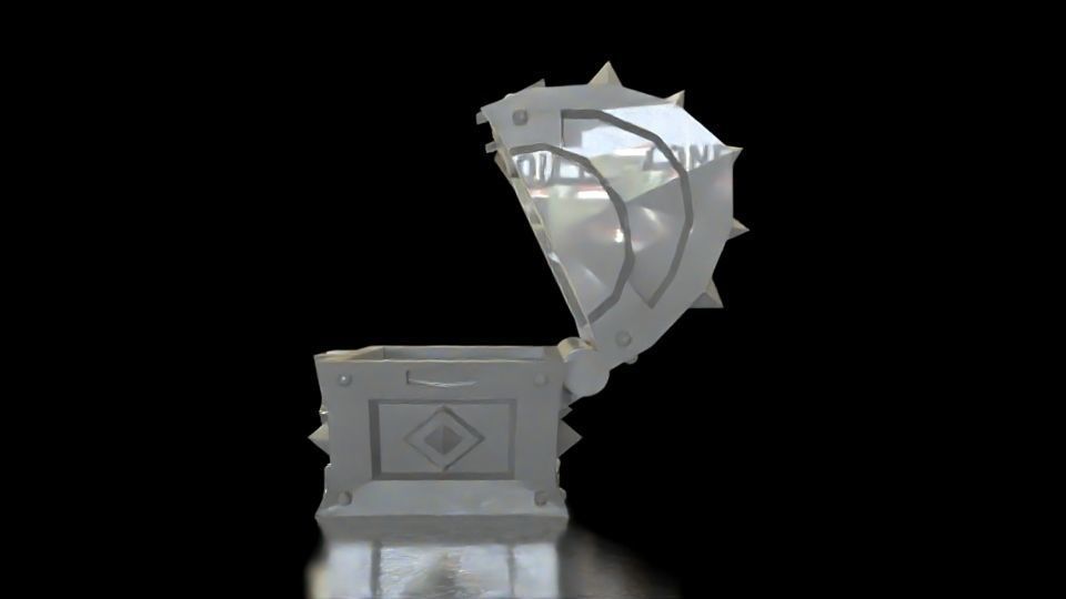 DnD Treasure Box Dice Box Pattern 3D model 3D printable | CGTrader