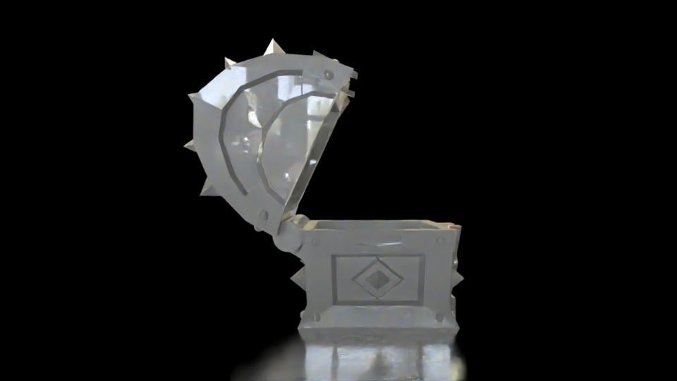 DnD Treasure Box Dice Box Pattern 3D model 3D printable | CGTrader