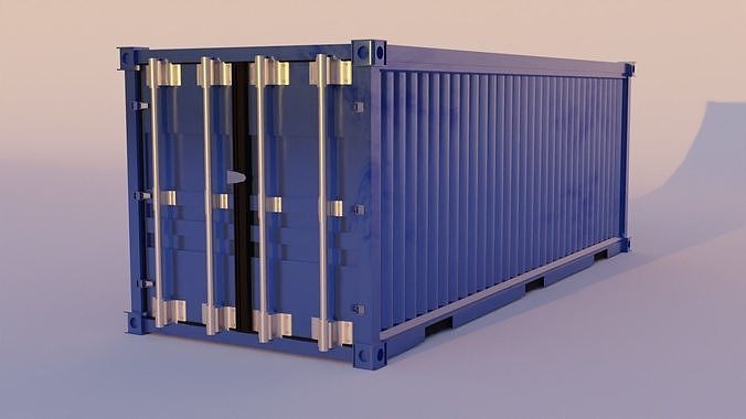 Container shipping free 3D model | CGTrader