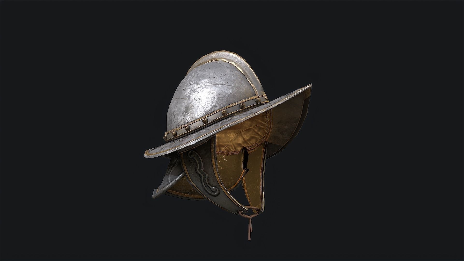 3D model Helmet Conqueror VR / AR / low-poly | CGTrader