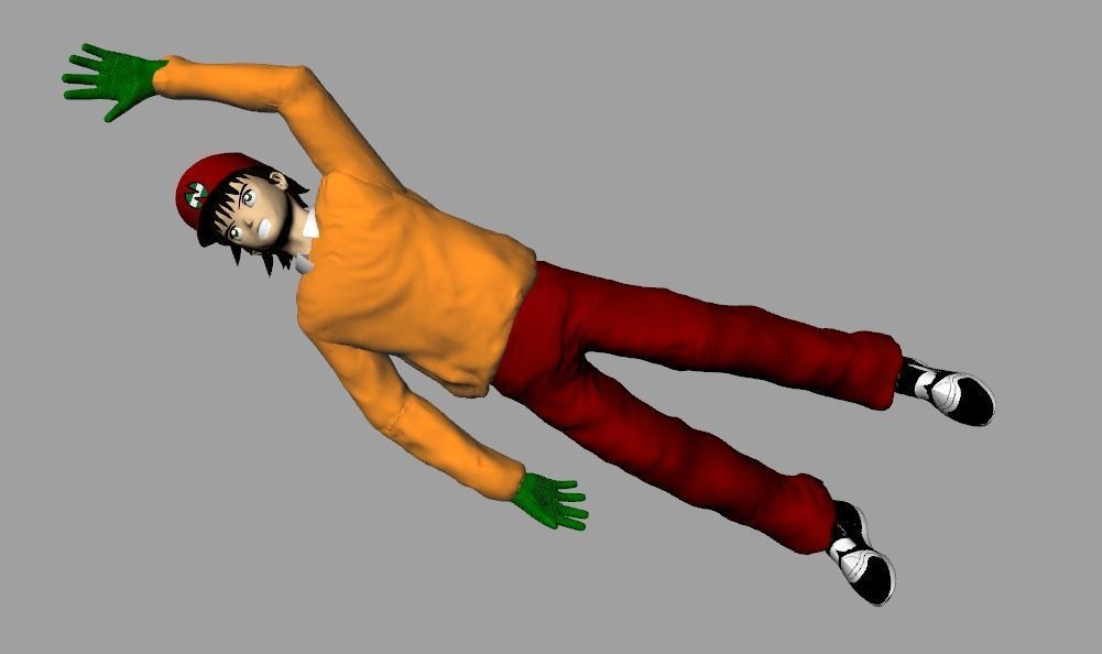 Genzo Wakabayashi - Captain Tsubasa 3D model 3D printable | CGTrader