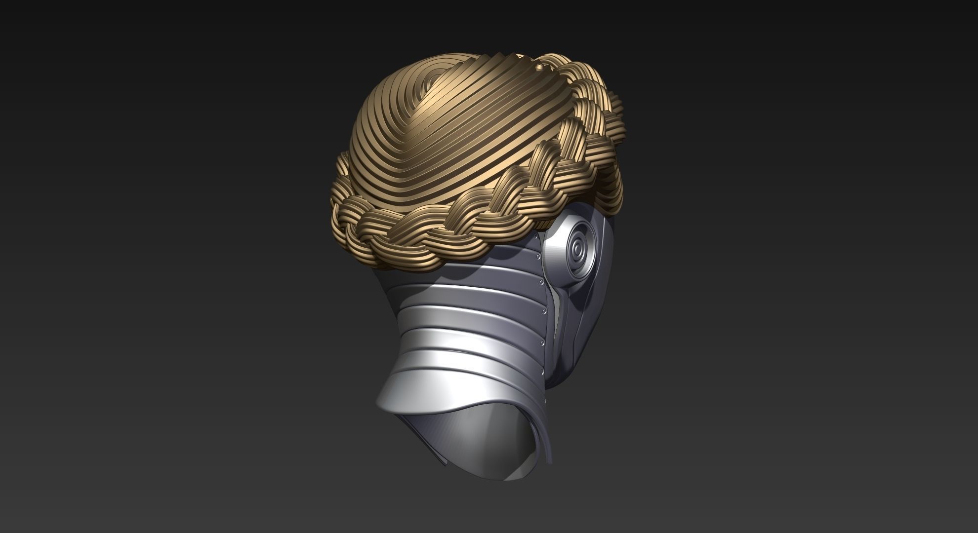 Atomic Heart Robotic Twins Mask 3D model 3D printable | CGTrader