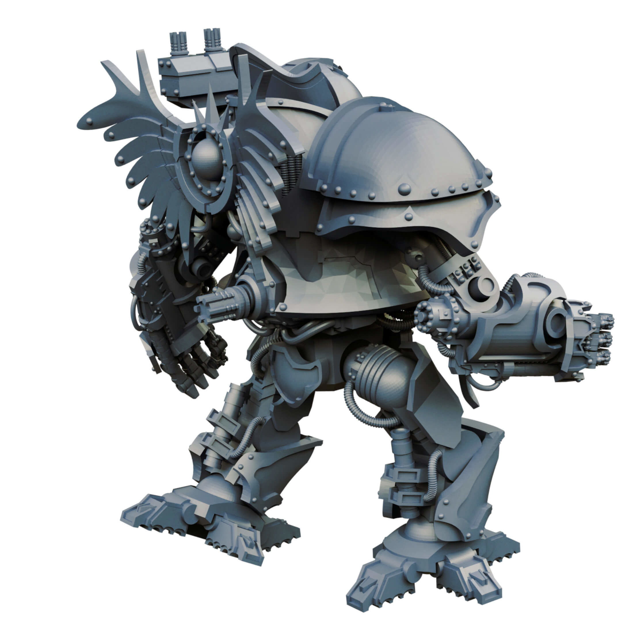 War machine battle automaton Sci Fi Wargames Proxy 3D model 3D ...