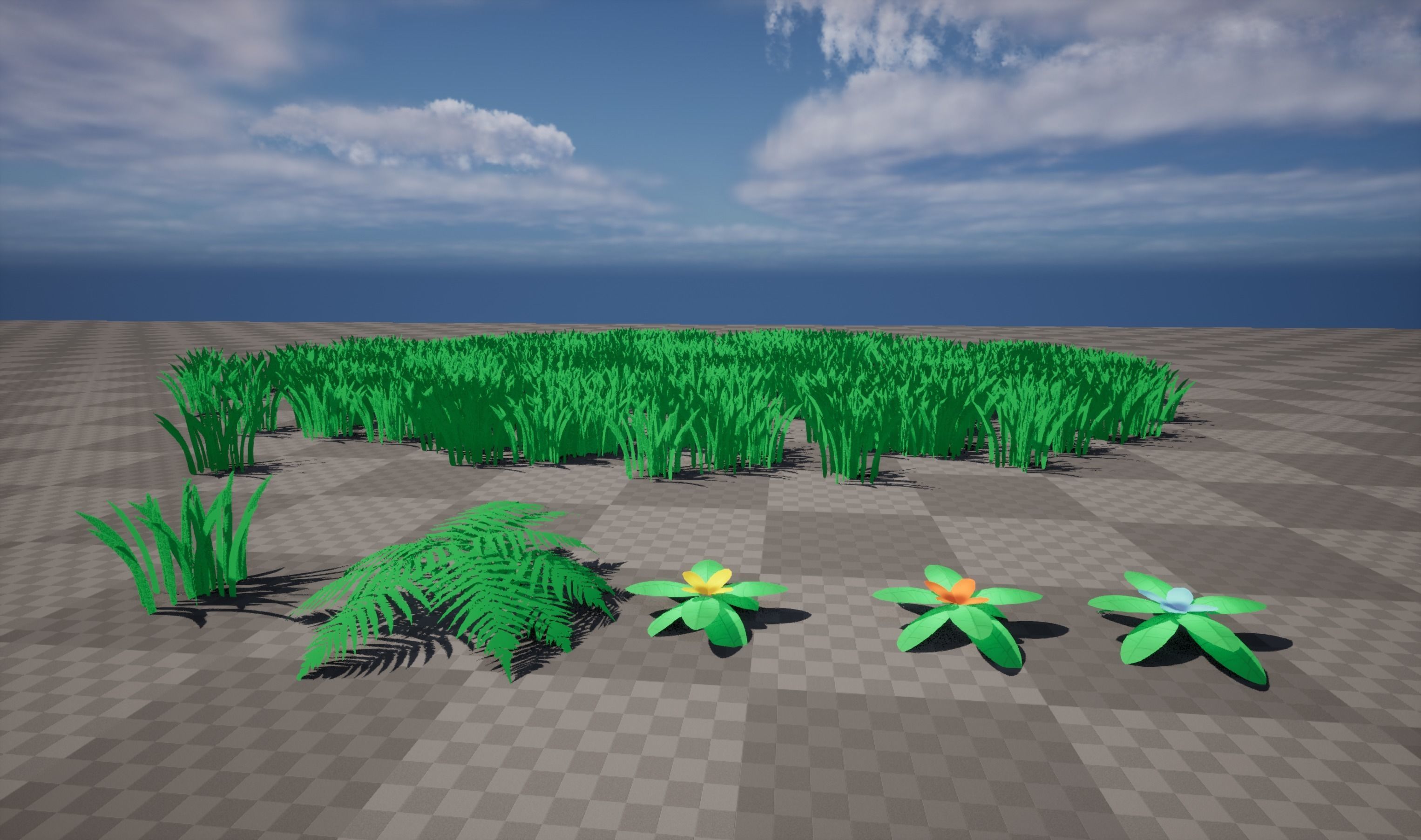 3D model Stylized Low Poly Foliage Pack VR / AR / low-poly | CGTrader
