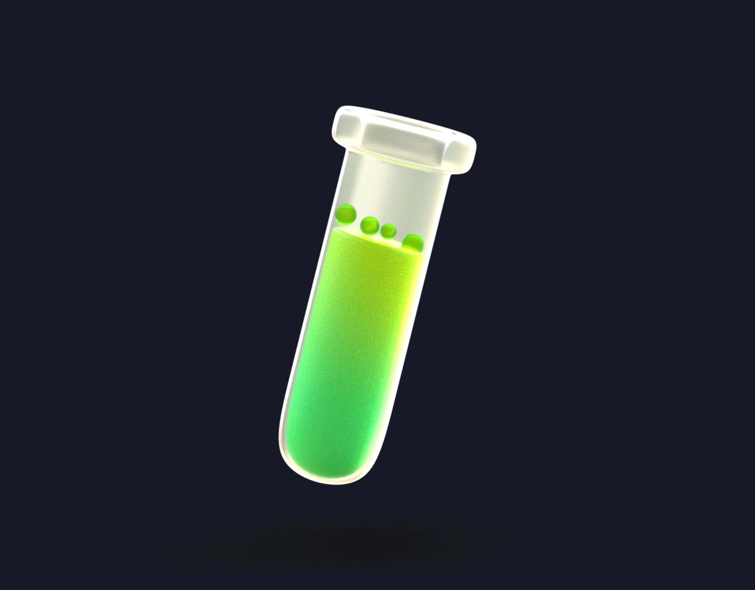 3D model Test tube Emoji new Animated VR / AR / low-poly | CGTrader