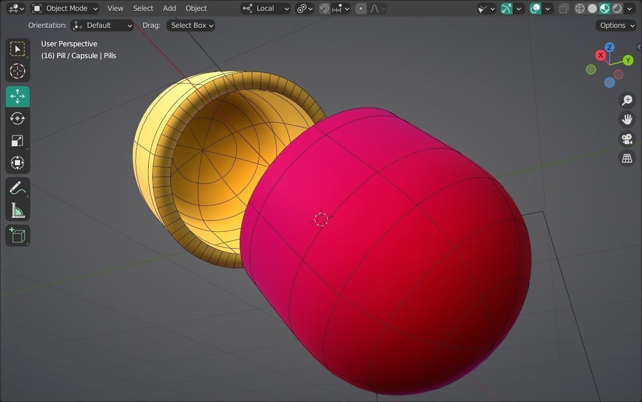 3D model Pill Capsule Emoji new Animated VR / AR / low-poly | CGTrader
