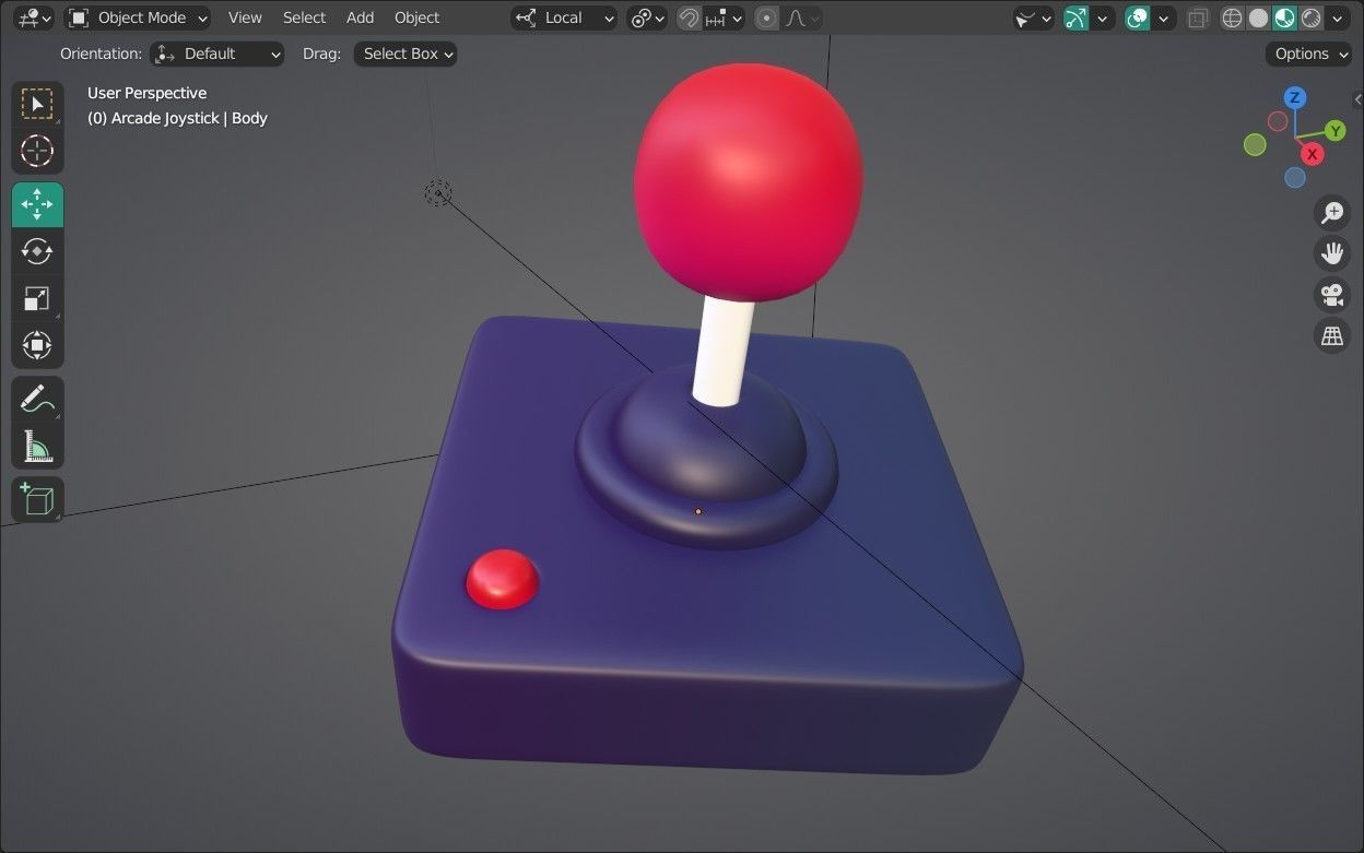 3D model Arcade Joystick Emoji new Animated VR / AR / low-poly | CGTrader