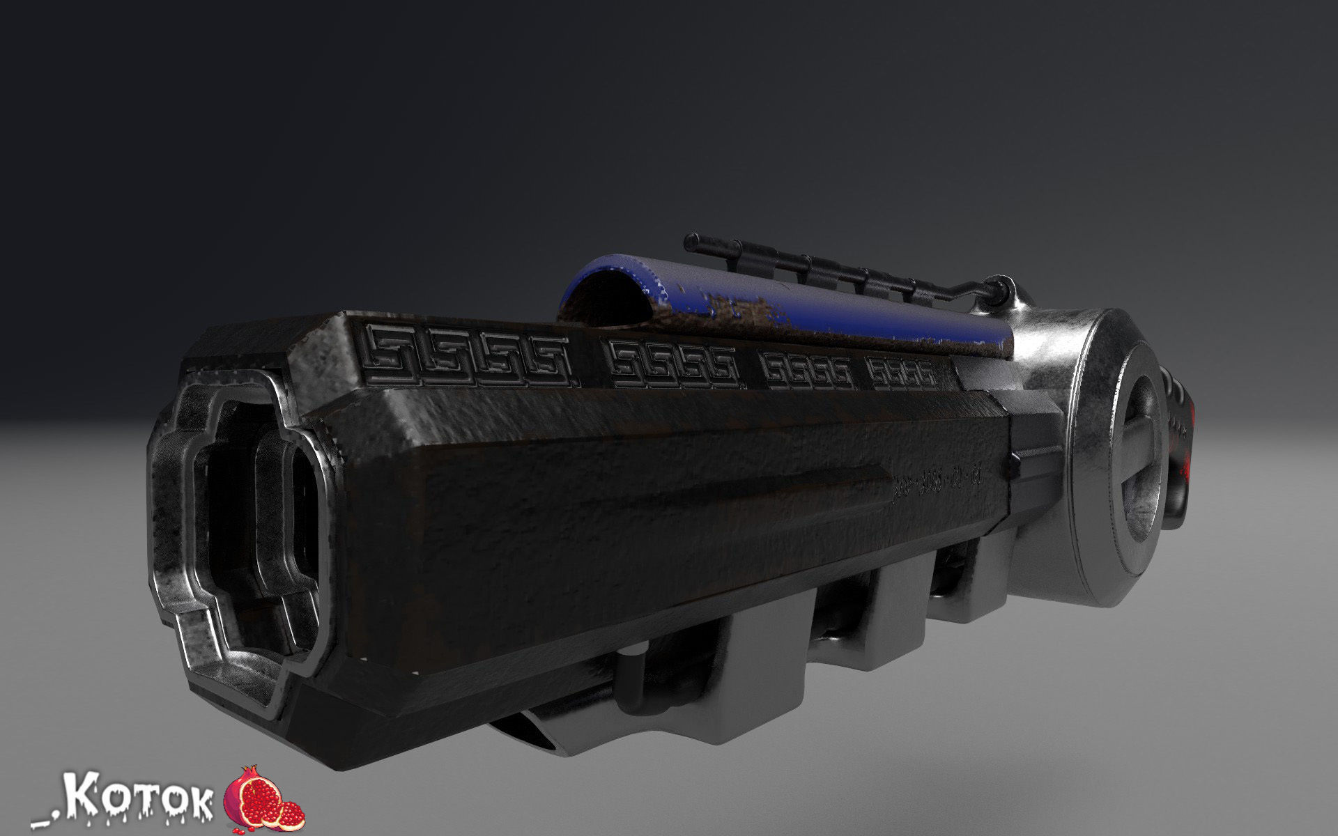Space Gun free VR / AR / low-poly 3D model | CGTrader