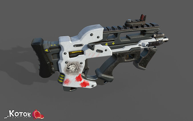 Rifle free VR / AR / low-poly 3D model | CGTrader