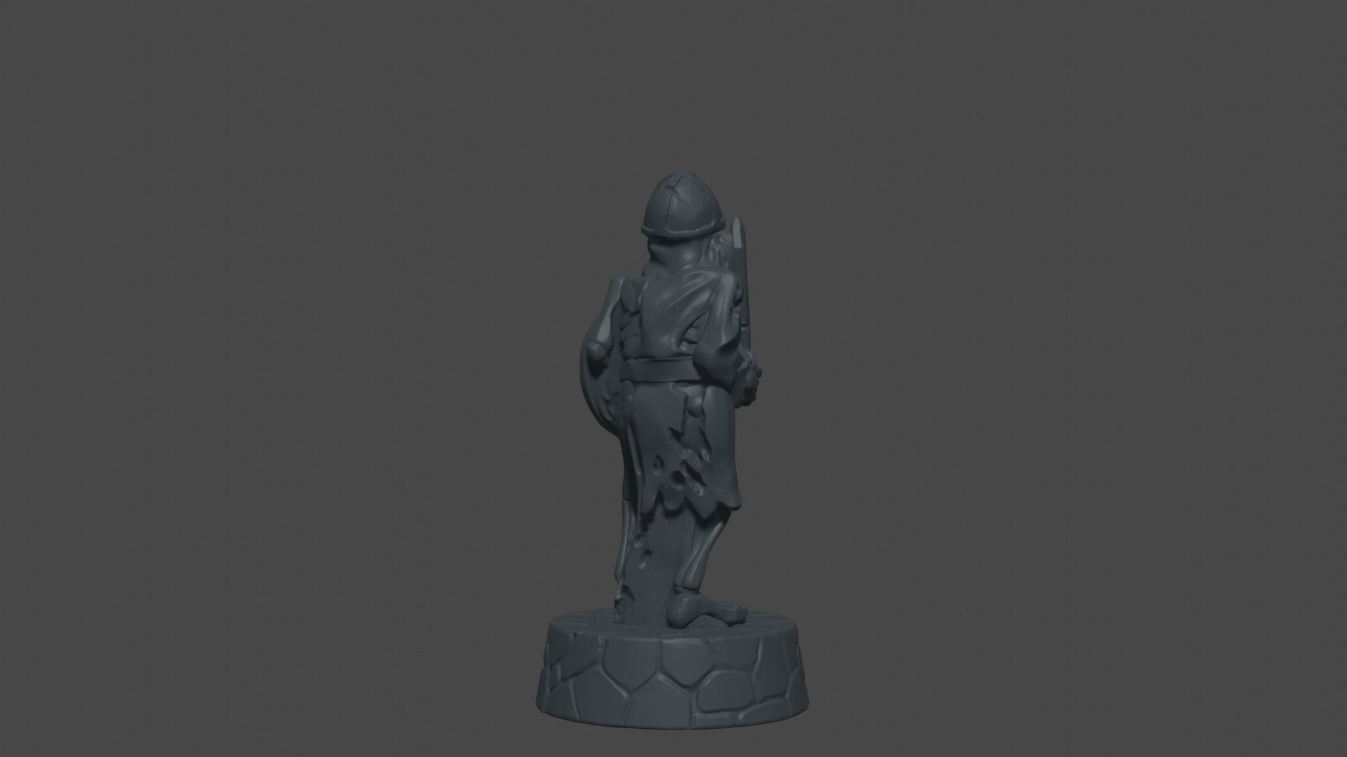 Fantasy undead army chess set 3D model 3D printable | CGTrader