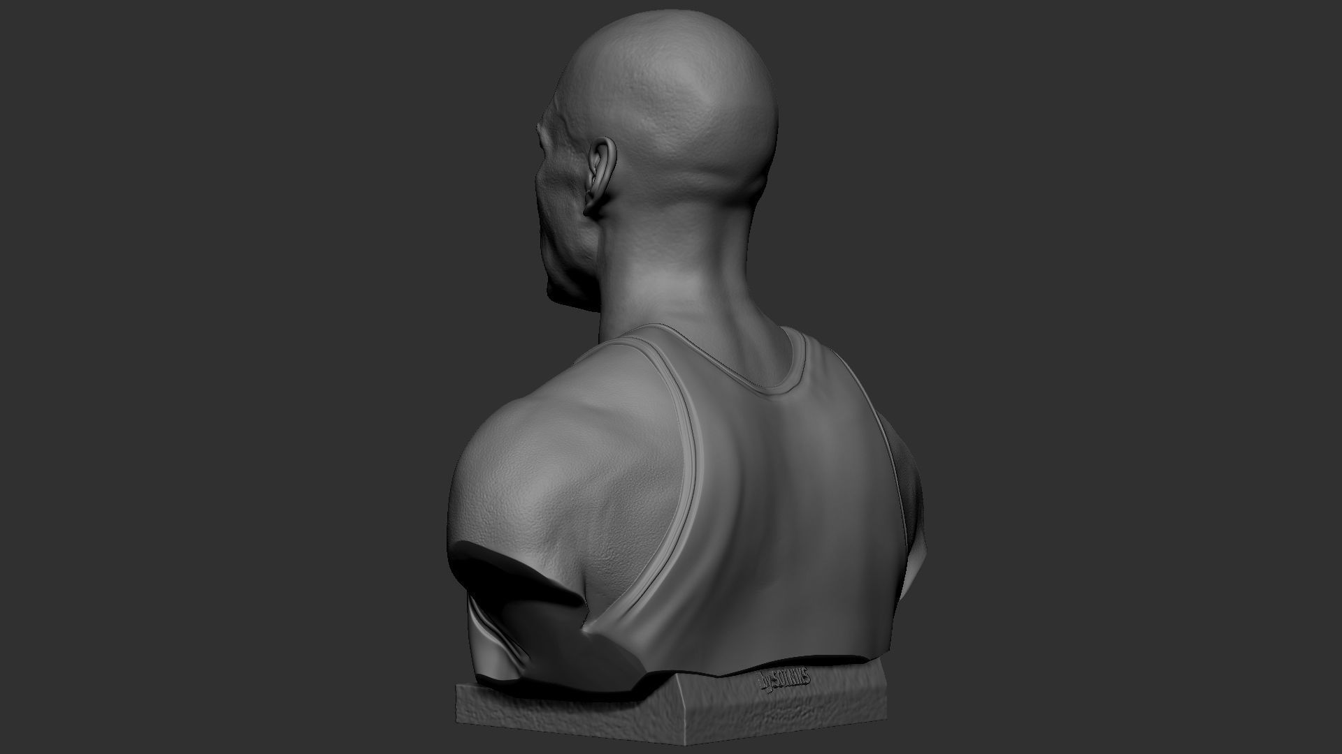 Michael Jordan 3D model 3D printable | CGTrader