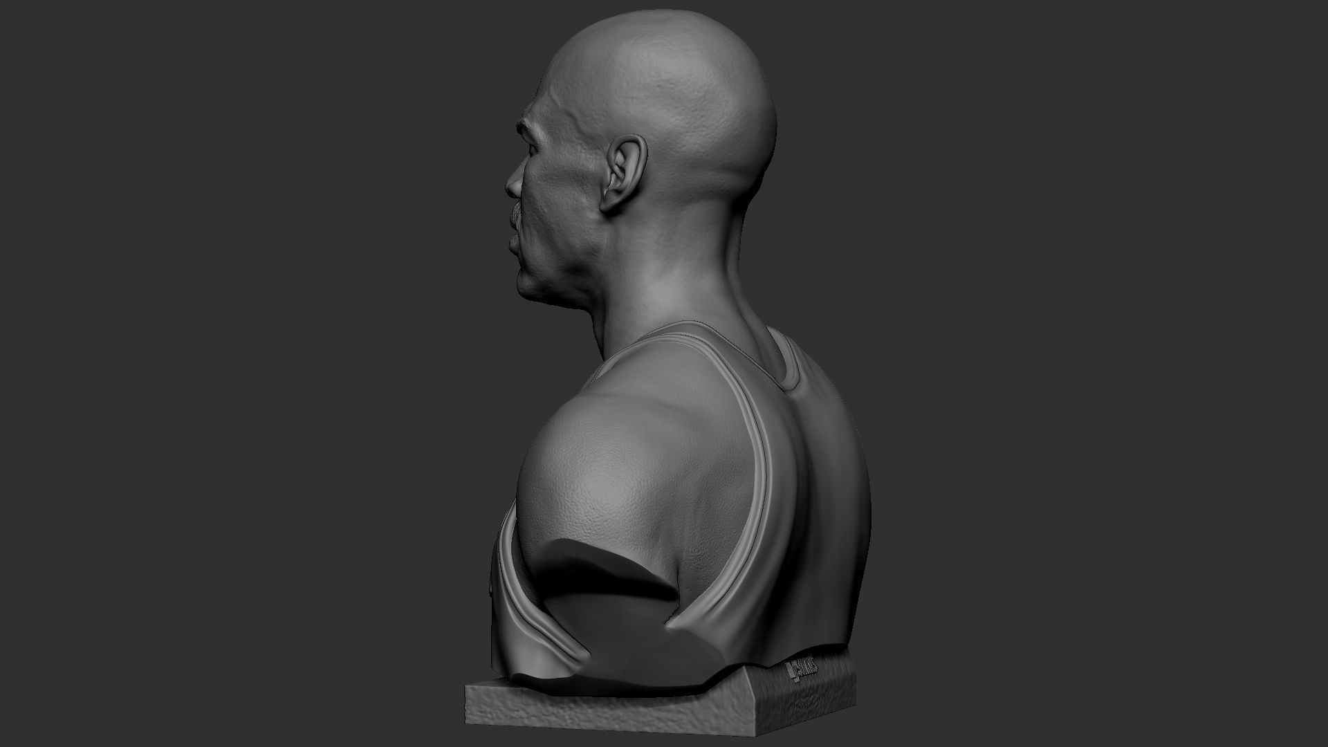 Michael Jordan 3D model 3D printable | CGTrader
