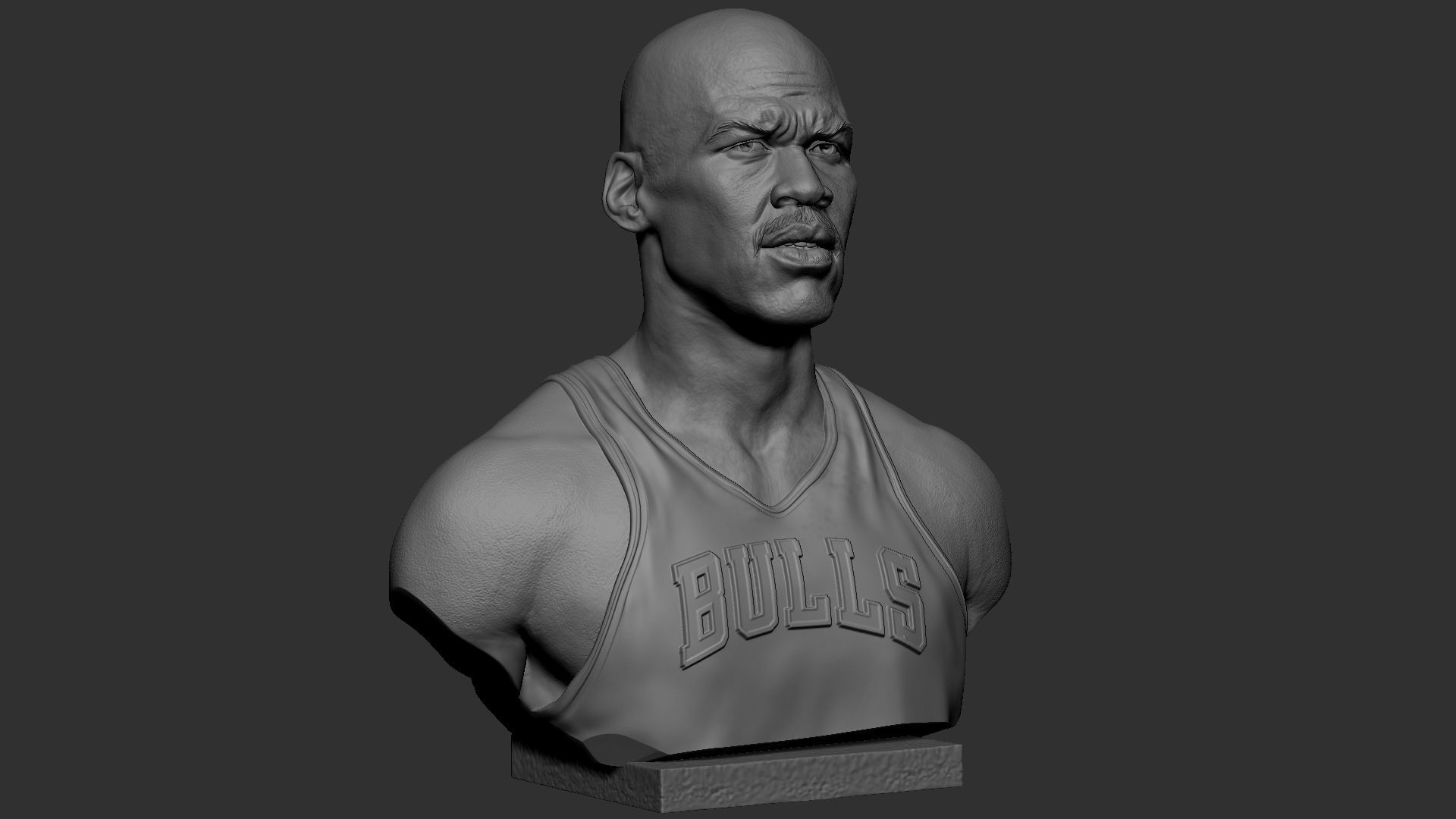 Michael Jordan 3D model 3D printable | CGTrader
