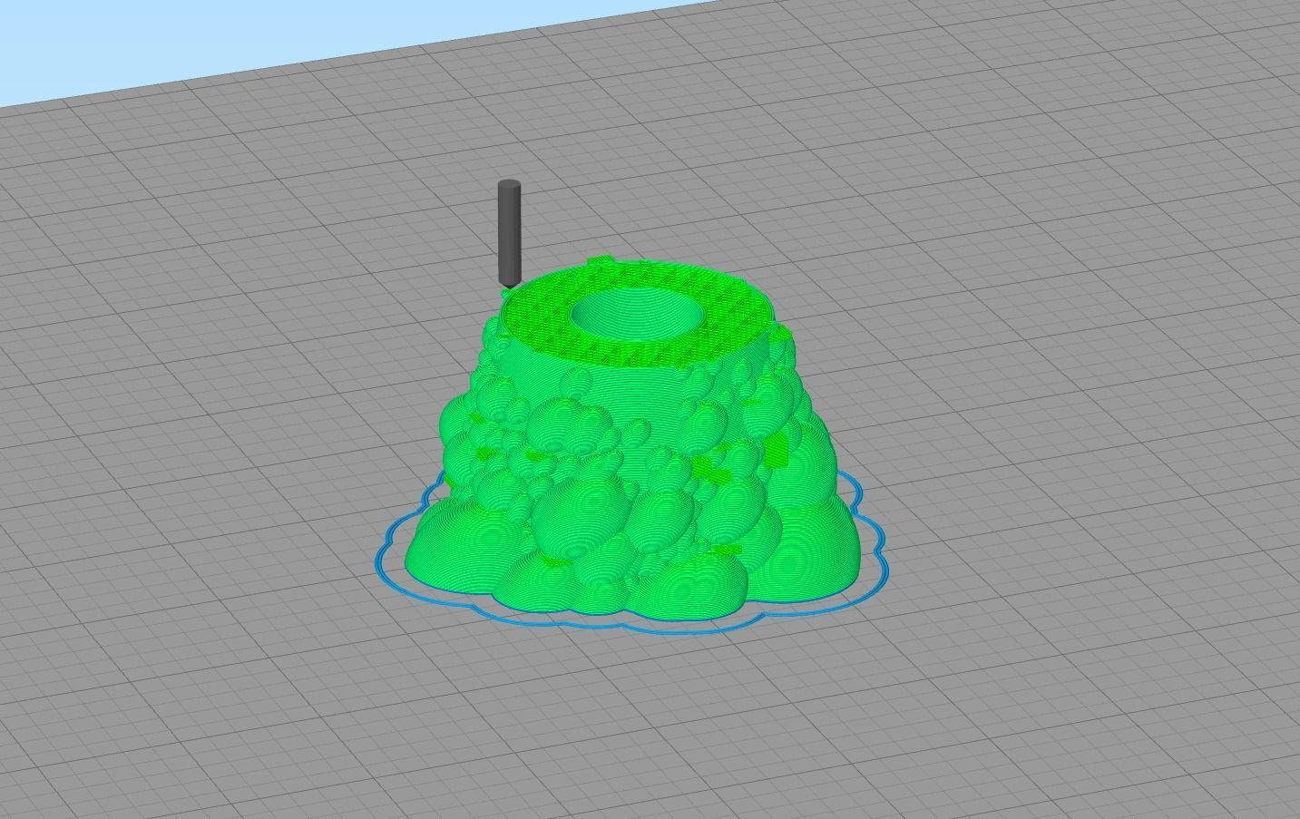 Pebbles vase free free 3D model 3D printable | CGTrader