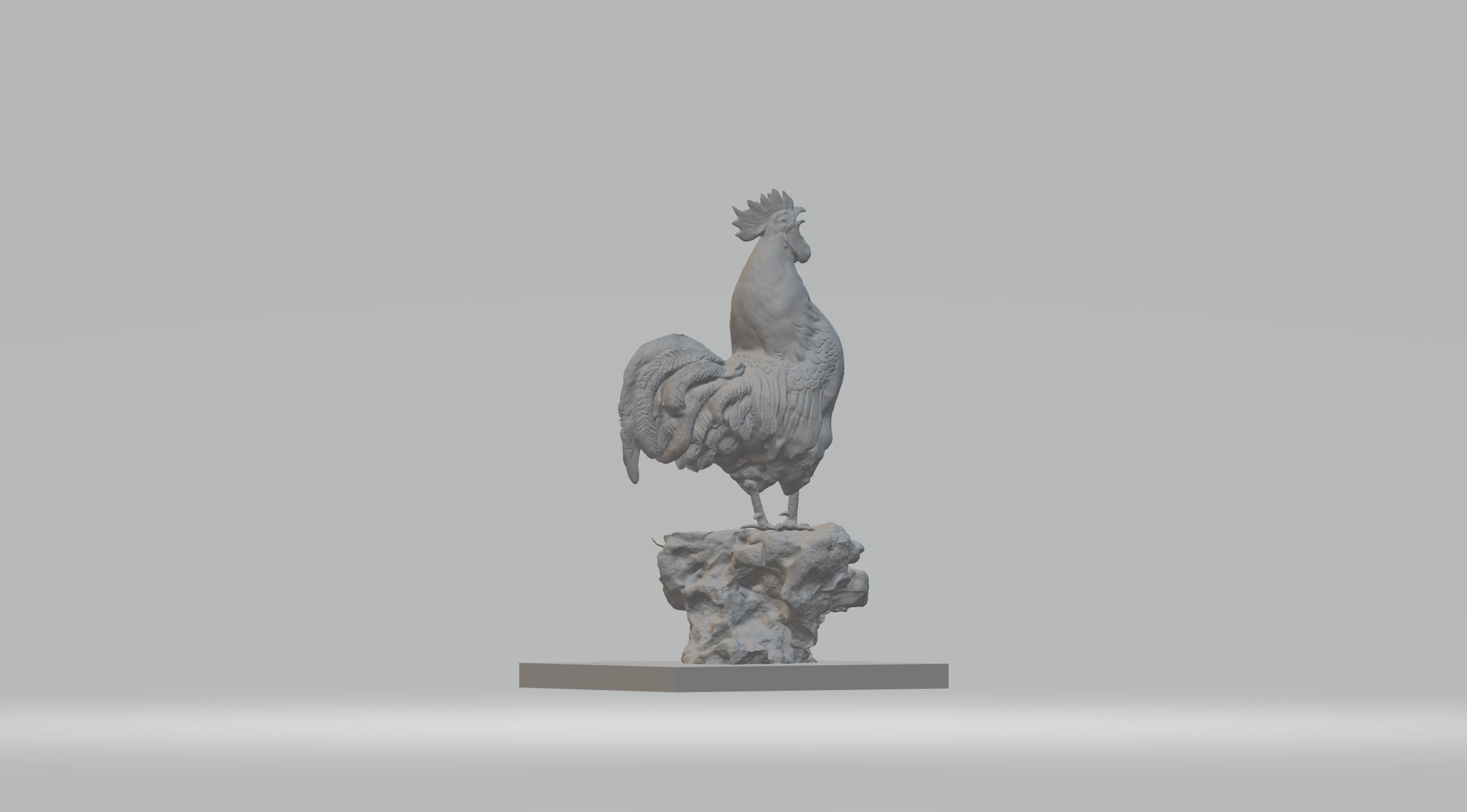 Rooster 3D model 3D printable | CGTrader