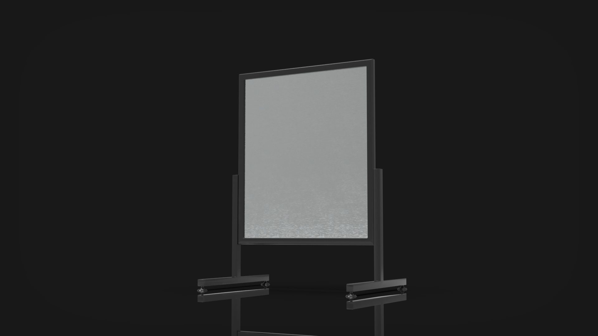 Outdoor Advertising Stand V1 3D model | CGTrader
