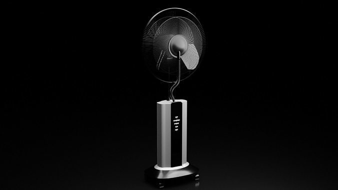 Animated Fan 3D model animated | CGTrader