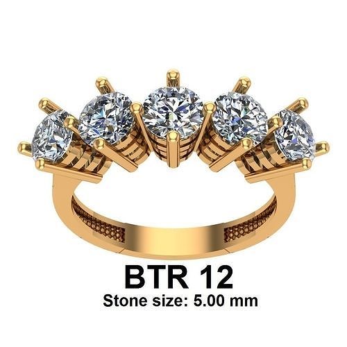 RING B149 3D model 3D printable | CGTrader