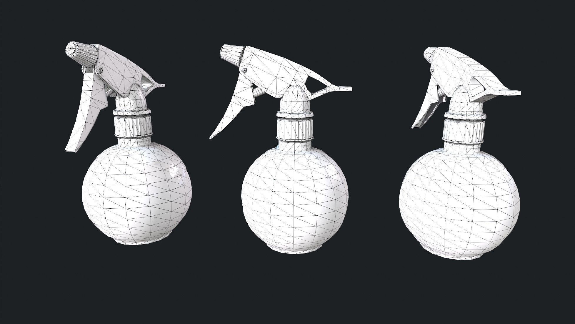 3D model Sprayer PBR grenade VR / AR / low-poly | CGTrader