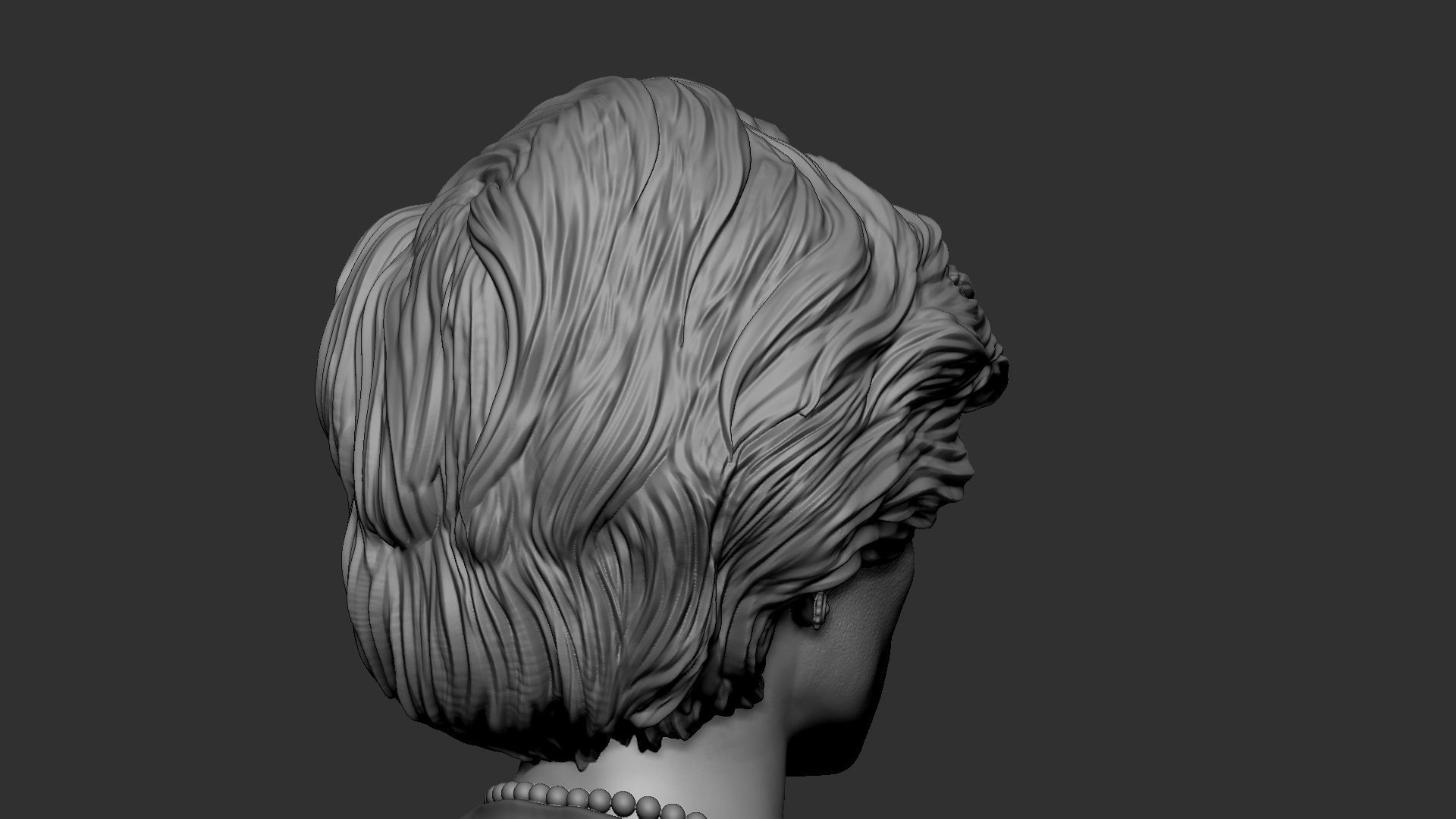 Diana Princess of Wales 3D model 3D printable | CGTrader
