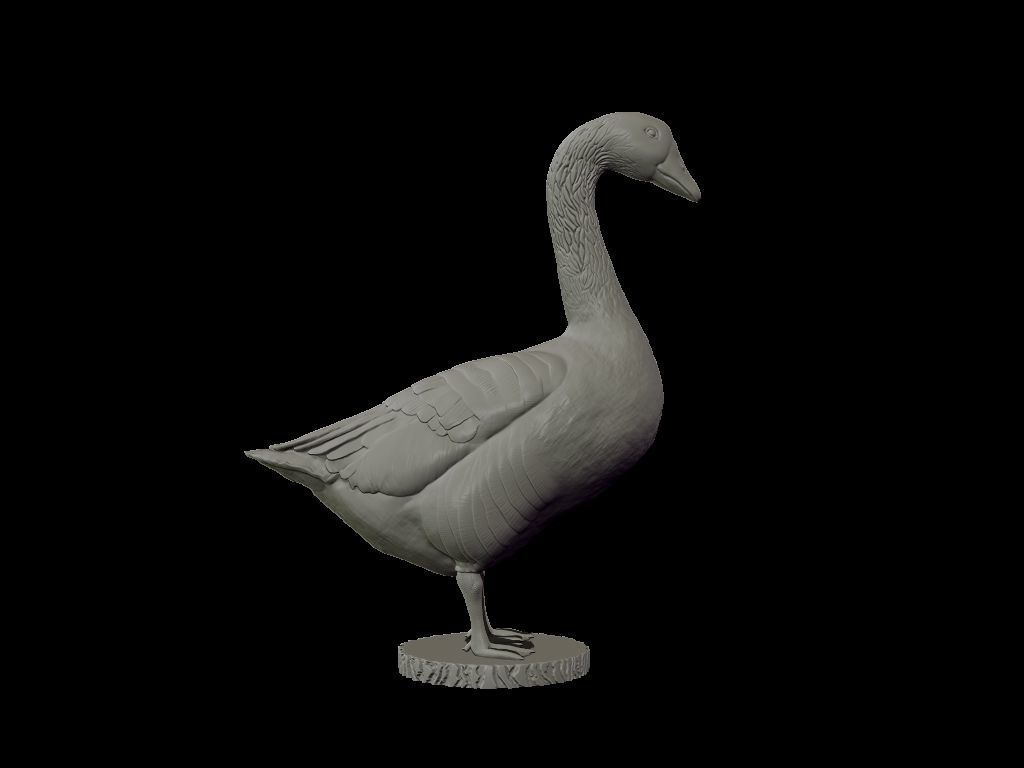 Goose 3D model 3D printable | CGTrader
