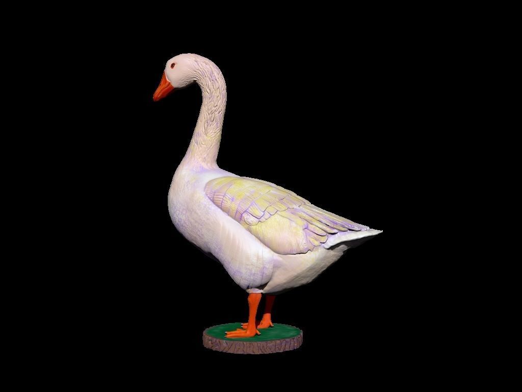 Goose 3D model 3D printable | CGTrader