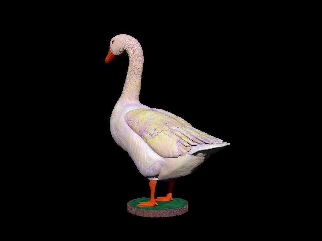 Goose 3D model 3D printable | CGTrader