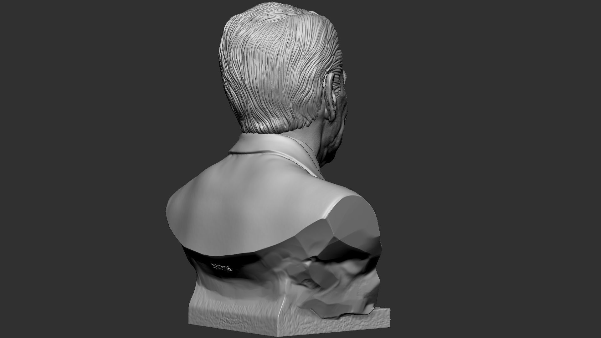 Ronald Reagan 3D model 3D printable | CGTrader