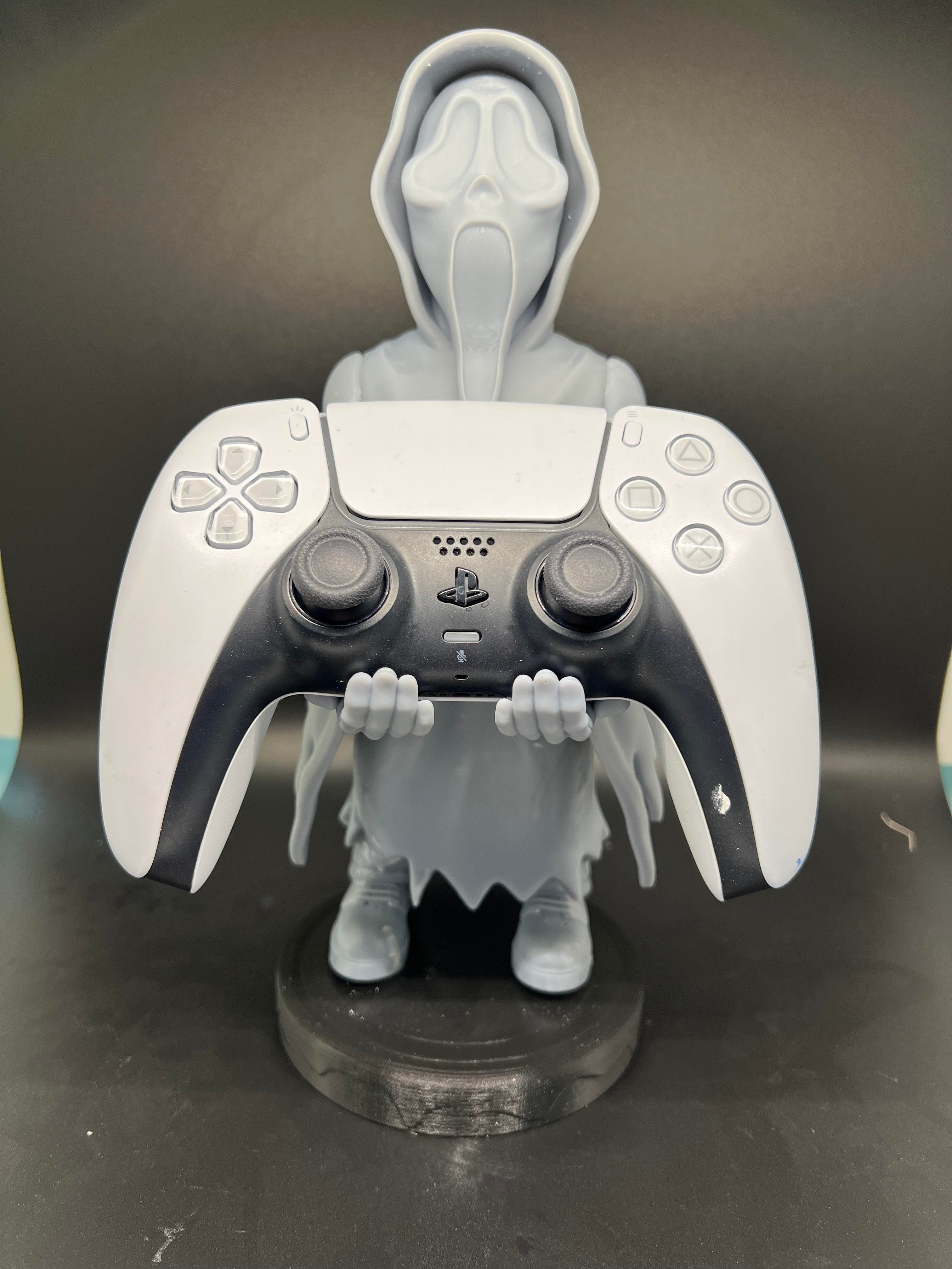 Ghost face joystick holder 3D model 3D printable | CGTrader