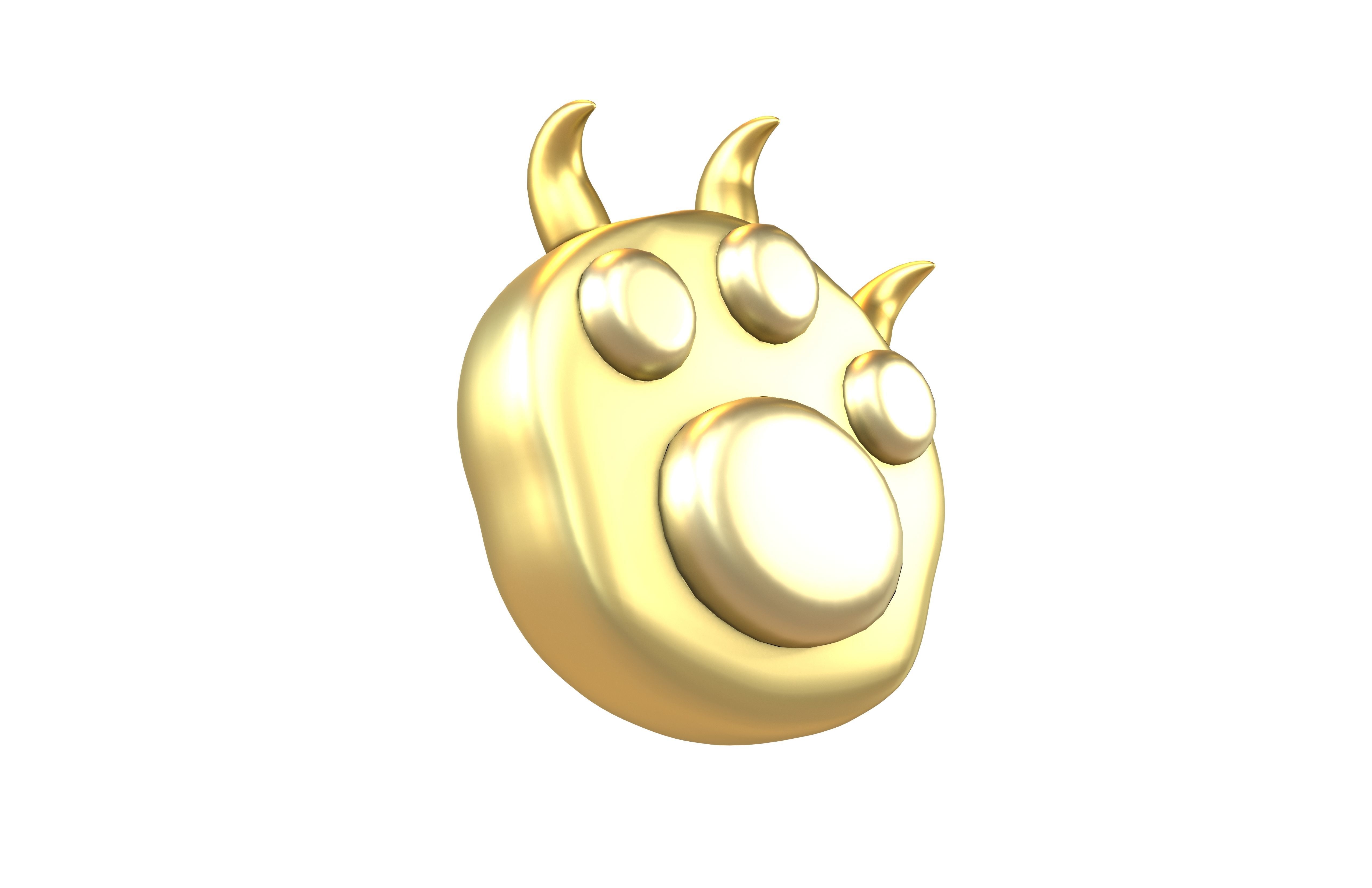 3D model Cat Paw v2 004 VR / AR / low-poly | CGTrader