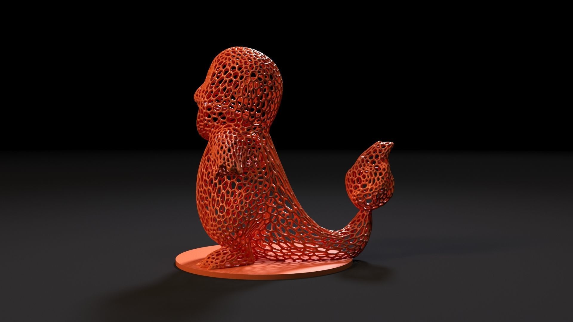 Charmander Pokemon 3D model 3D printable | CGTrader