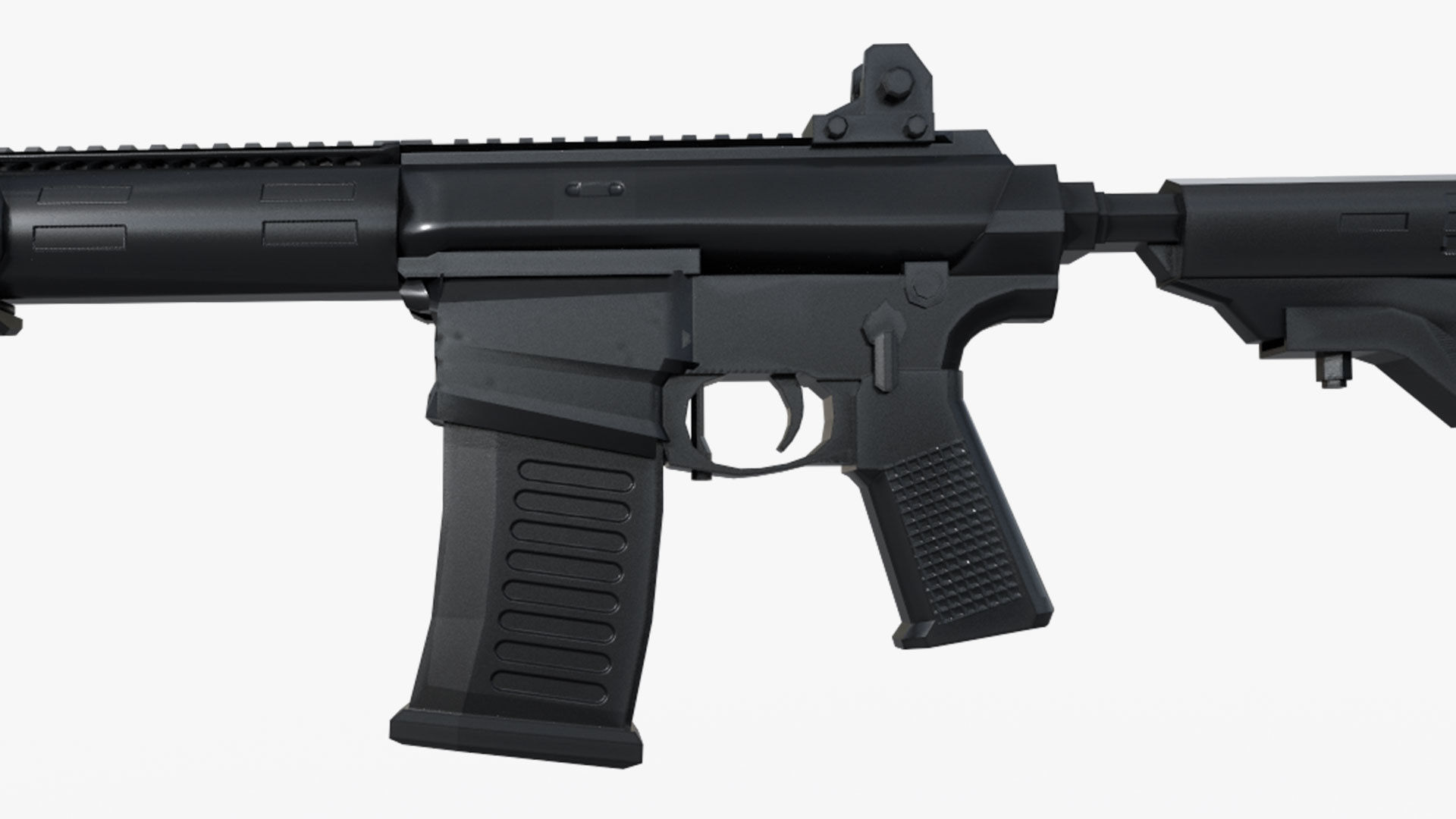 3D model Troy Par Rifle Gun VR / AR / low-poly | CGTrader