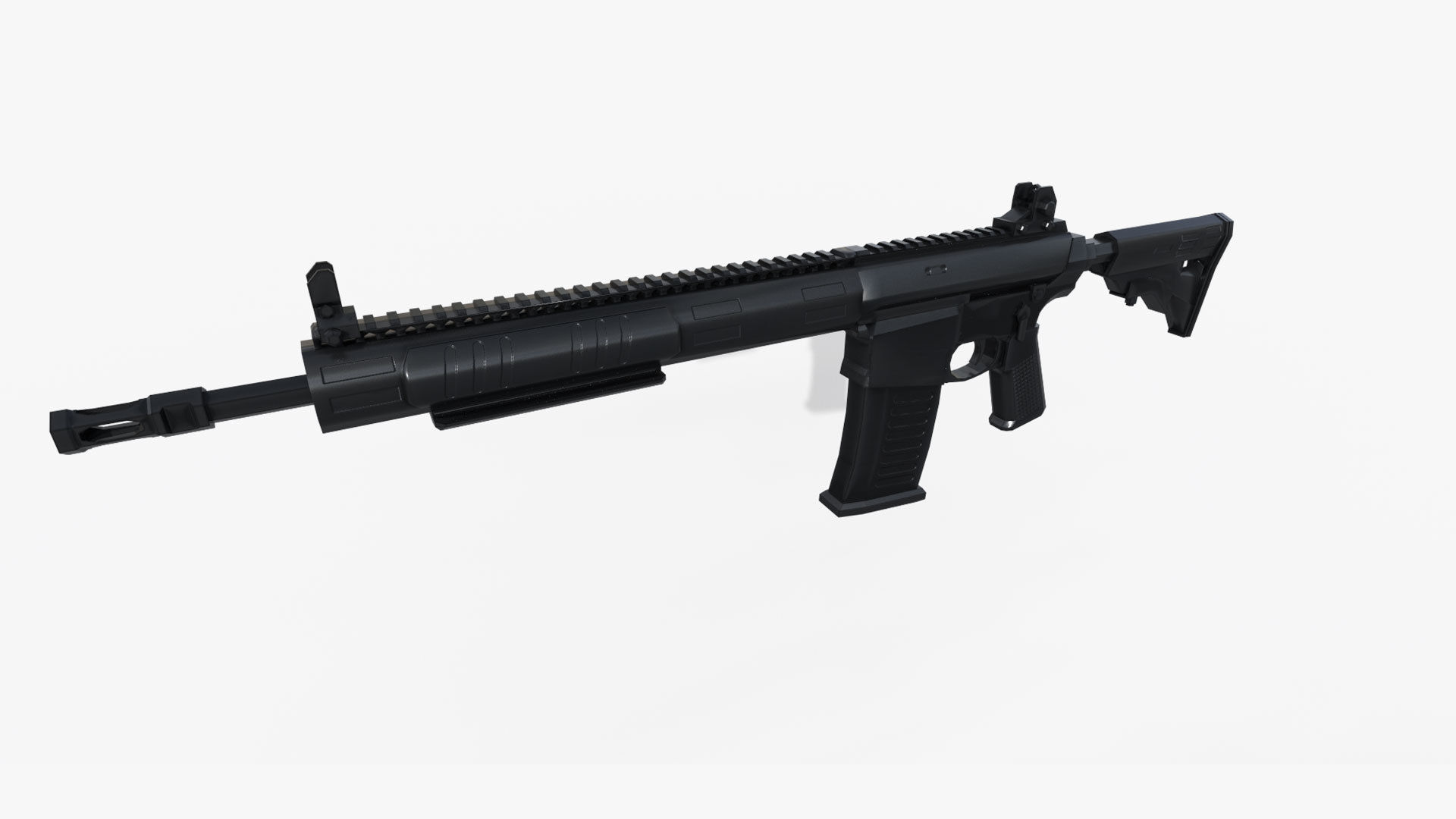 3D model Troy Par Rifle Gun VR / AR / low-poly | CGTrader