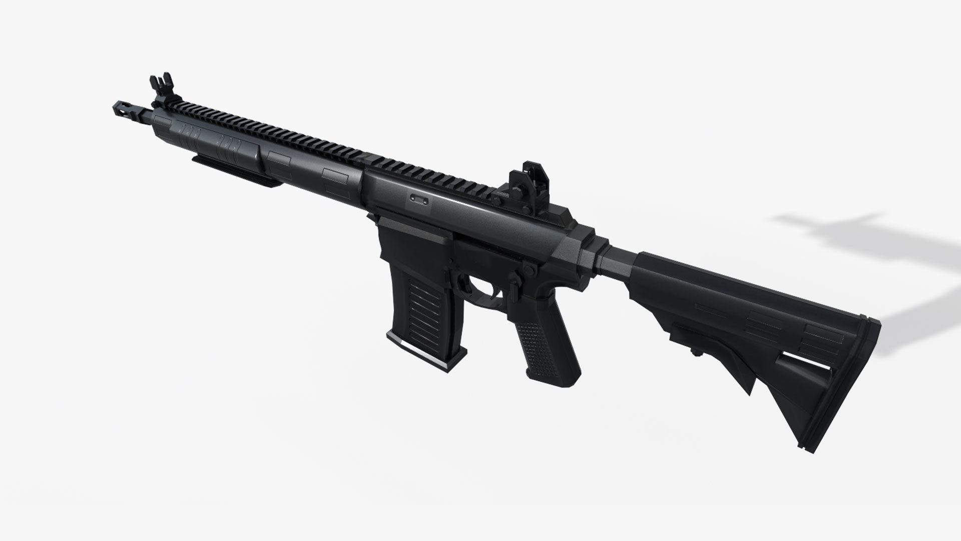 3D model Troy Par Rifle Gun VR / AR / low-poly | CGTrader