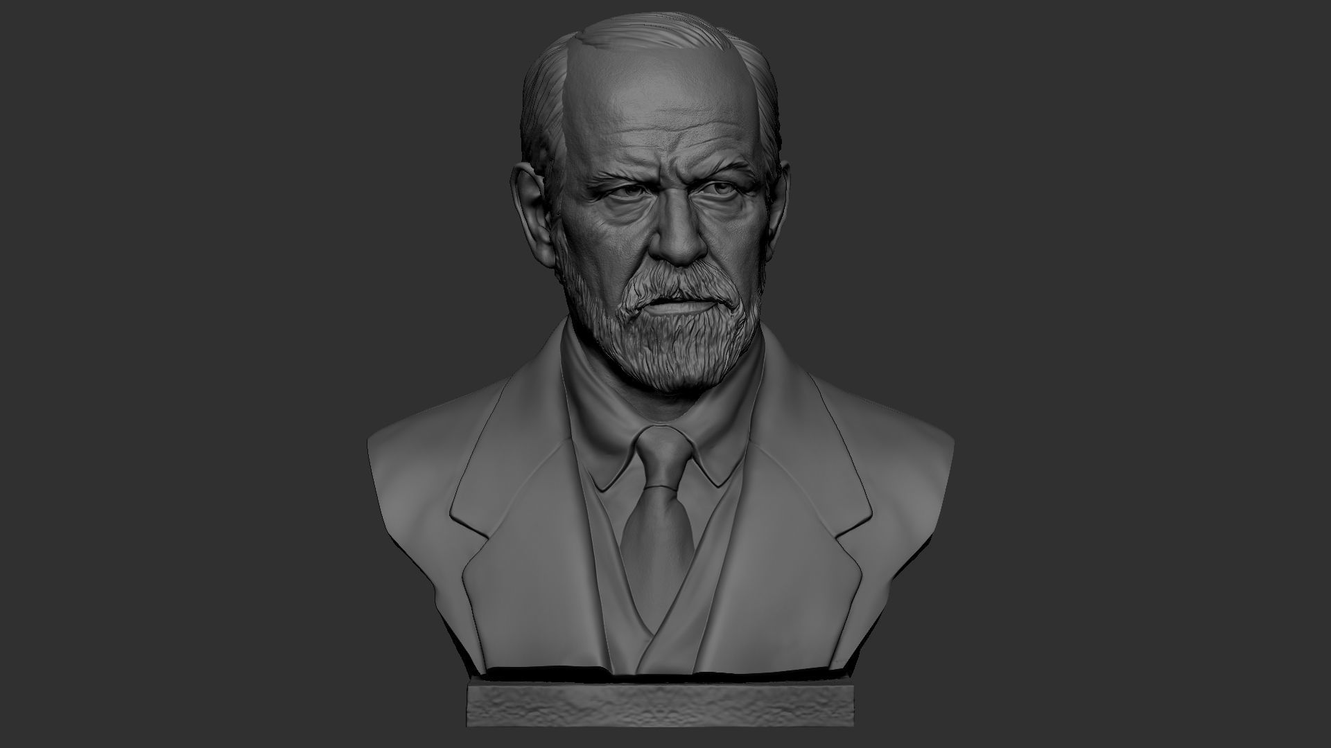 Sigmund Freud 3D model 3D printable | CGTrader