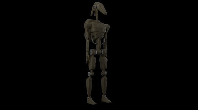 3D model B1 Battle Droid VR / AR / low-poly | CGTrader
