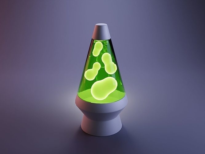 Lava Lamp free 3D model | CGTrader