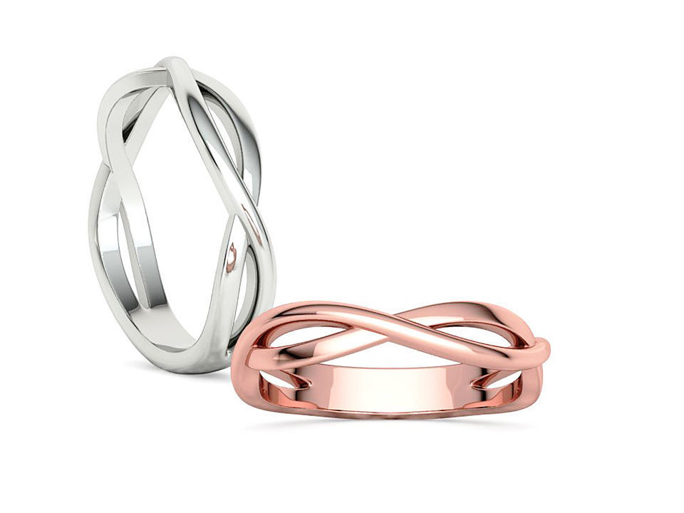 Sofia Infinity Band ring Endless Love Fashion Ring 3dmodel 3D model 3D ...