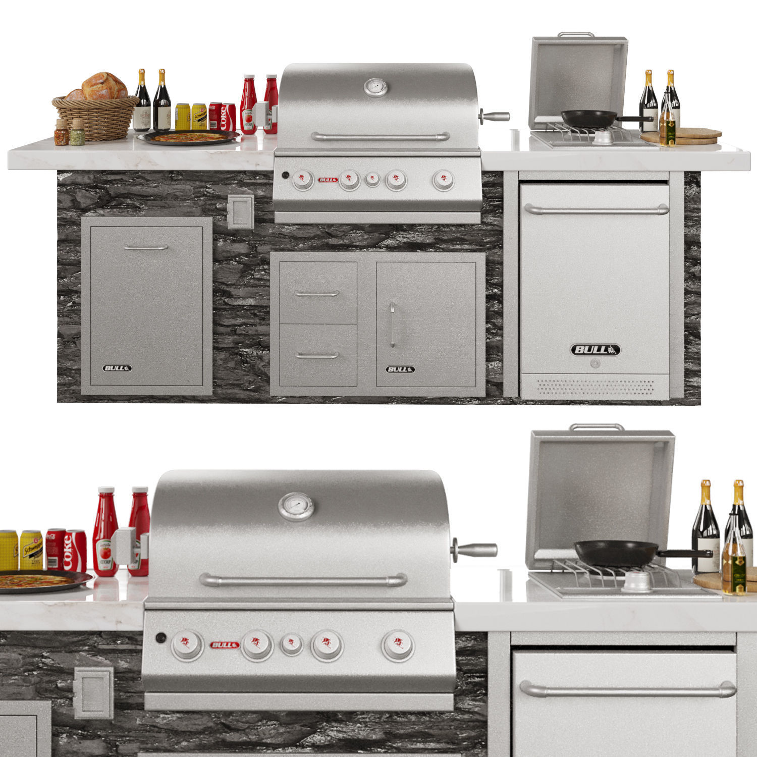 BULL BBQ 3D model | CGTrader