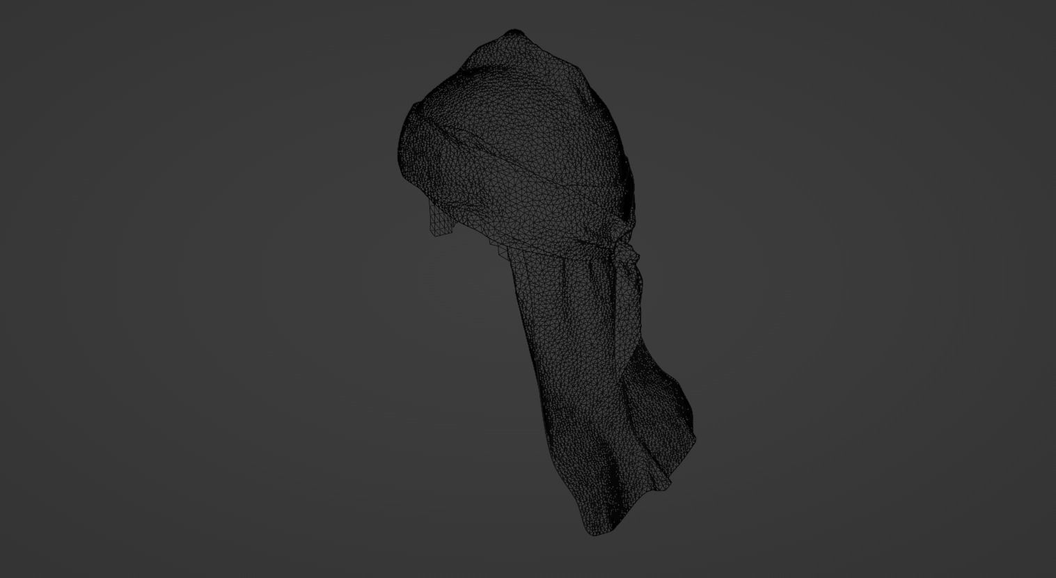Velvet Durag free 3D model | CGTrader