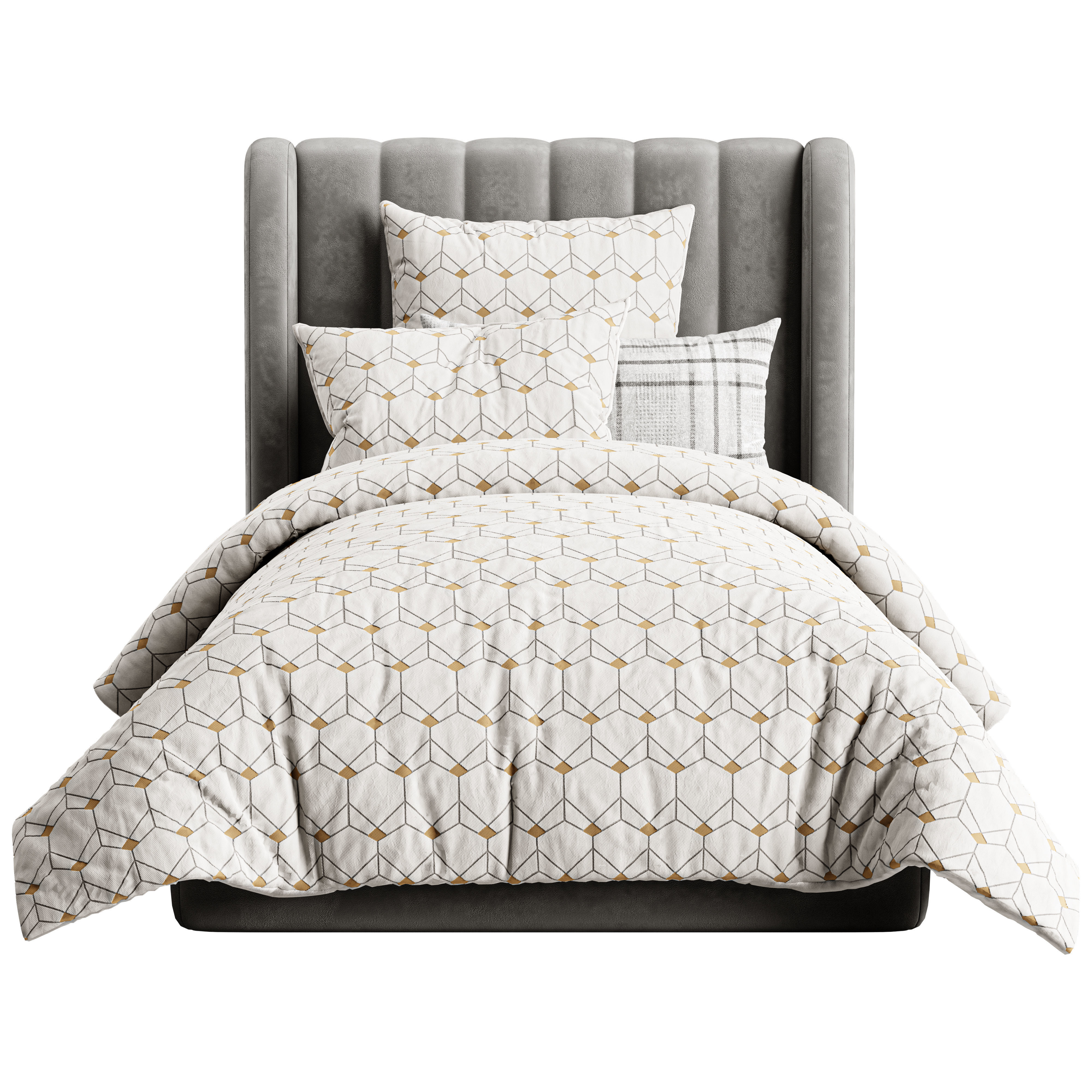 Avalon Platform Bed 3D model | CGTrader