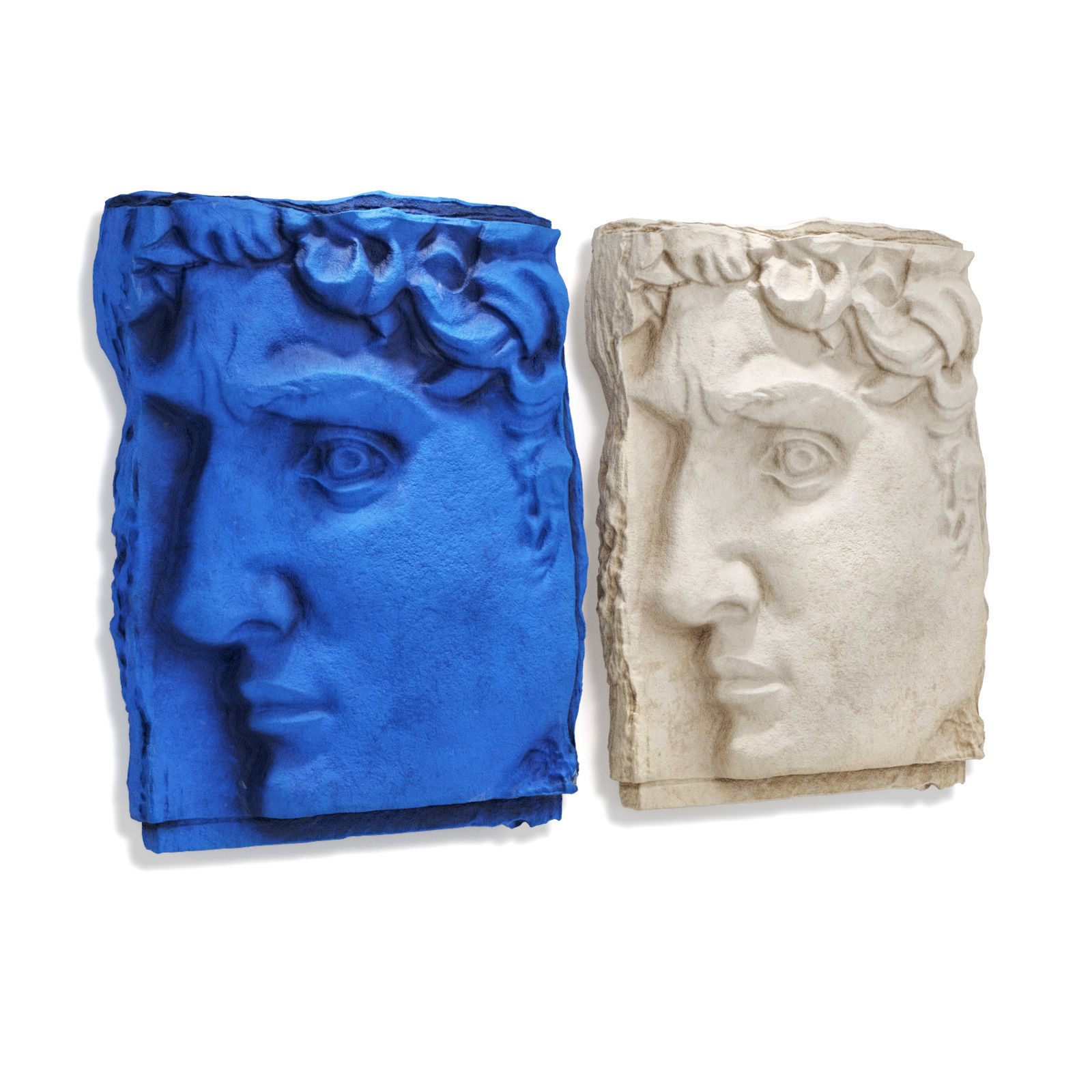 David Michelangelo relief 3D model | CGTrader