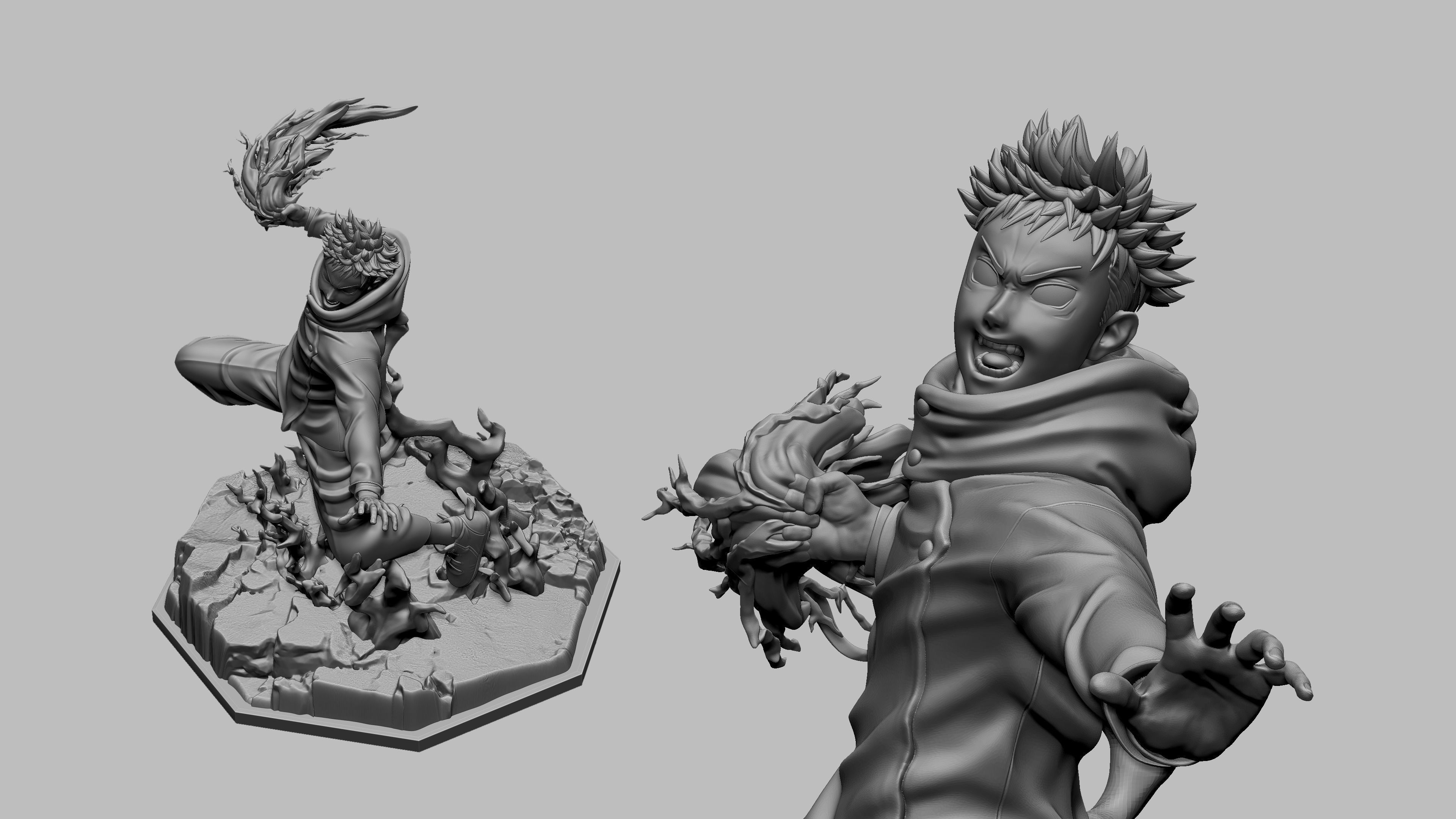Yuji Itadori - Jujutsu Kaisen 3D model 3D printable | CGTrader