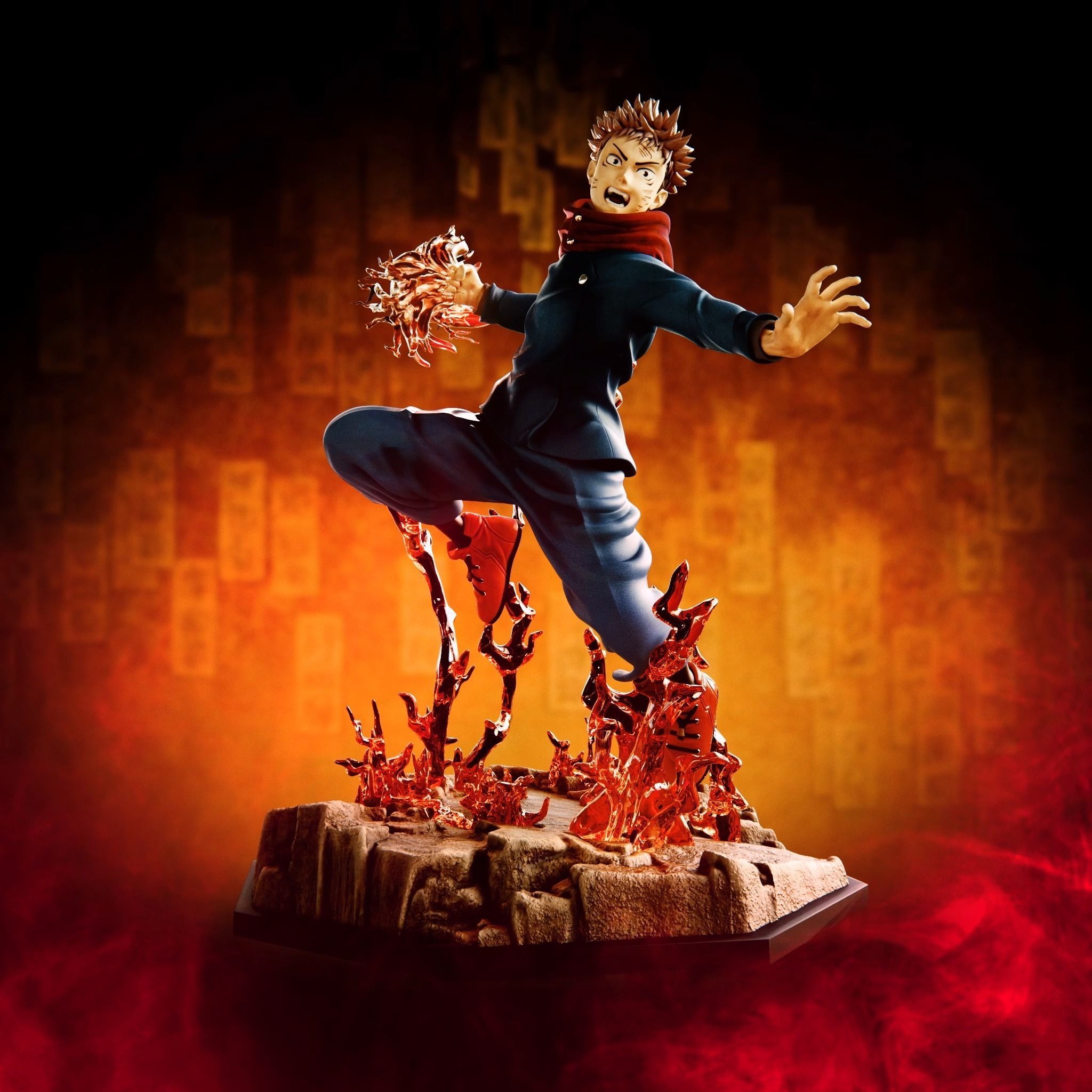 Yuji Itadori - Jujutsu Kaisen 3D model 3D printable | CGTrader