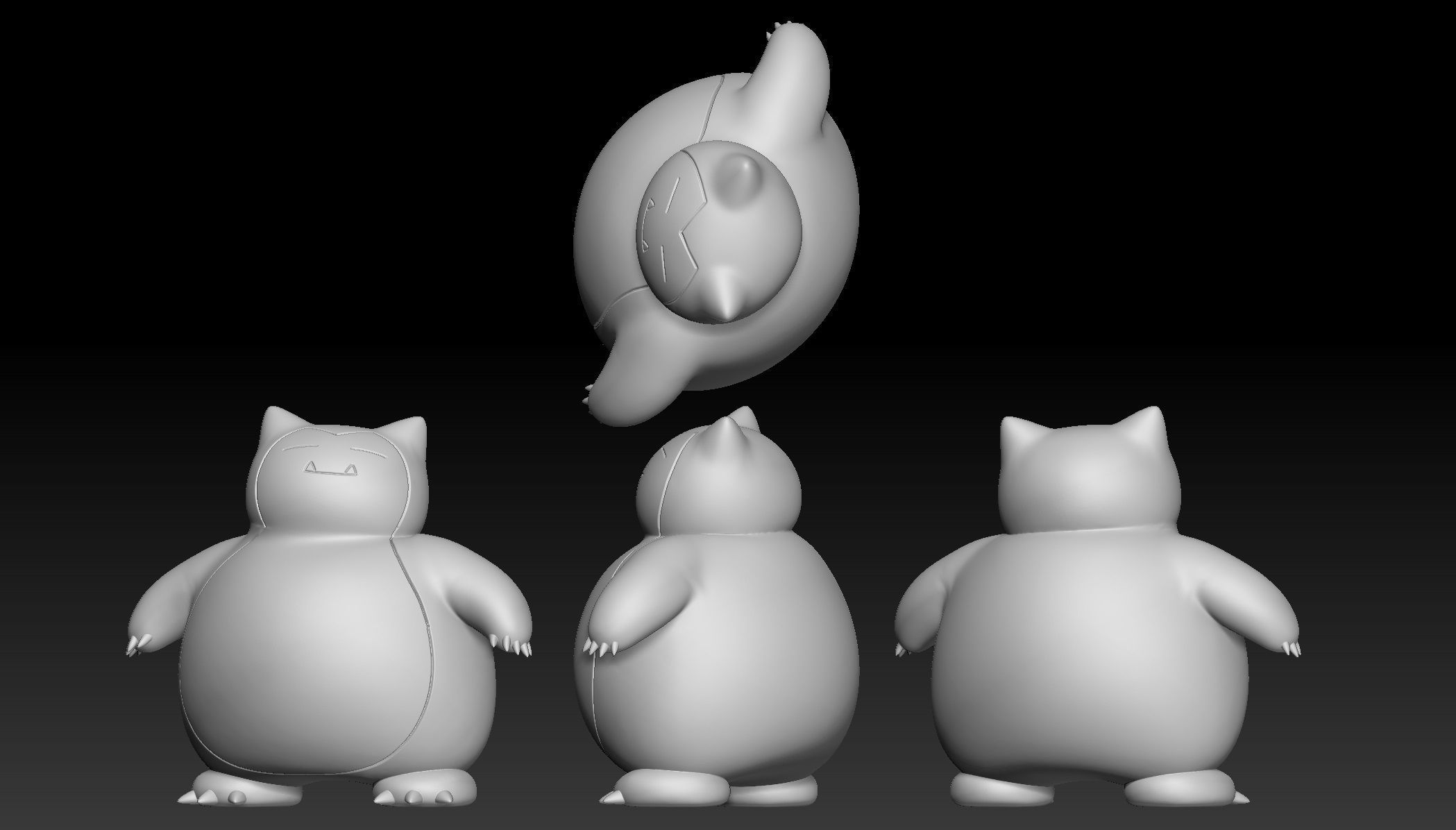 Pokemon Galaxy Team Commander Kamado 3D model 3D printable | CGTrader